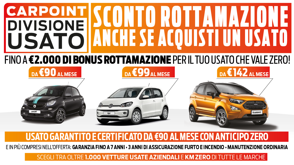 Concessionario Carpoint divisione usato Roma | Carpoint S.P.A.